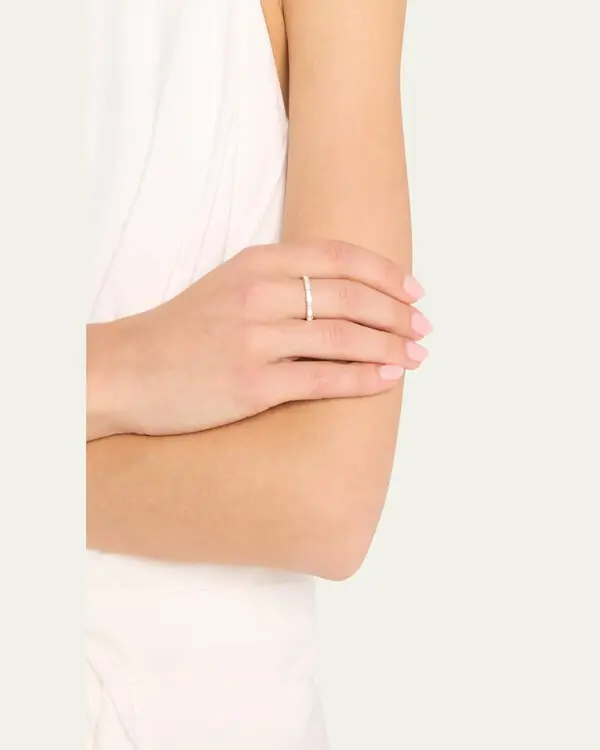 Lana Jewelry 14k Yellow Diamond Stack Ring