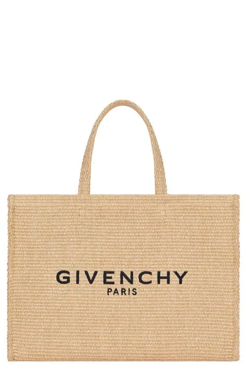 Givenchy Raffia G-tote - 101-natural