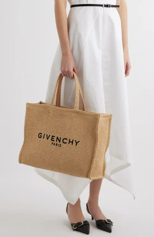 Givenchy Raffia G-tote - 101-natural