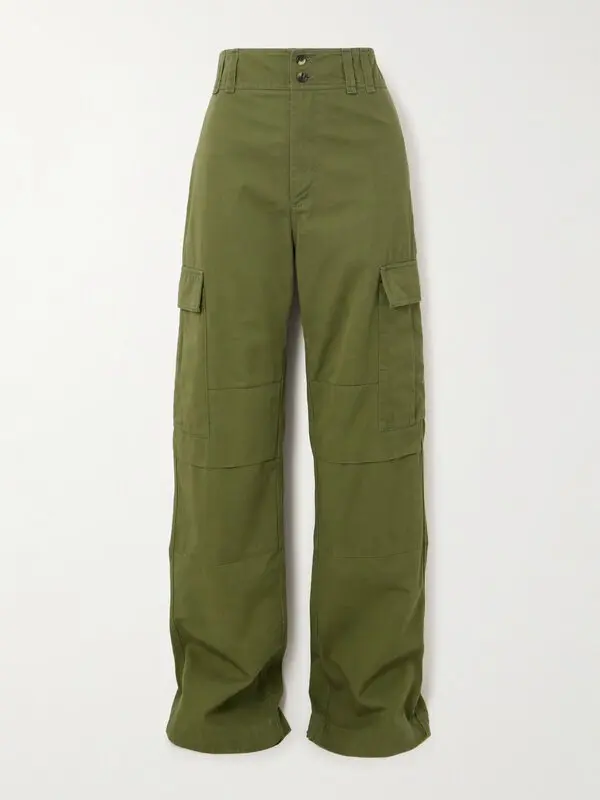 Saint Laurent Cotton-twill Cargo Pants