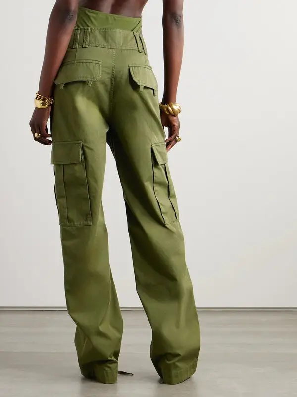Saint Laurent Cotton-twill Cargo Pants