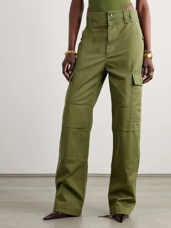 Saint Laurent Cotton-twill Cargo Pants