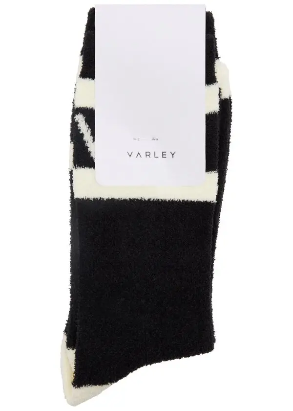 Varley Spencer Logo Terry Socks - Black