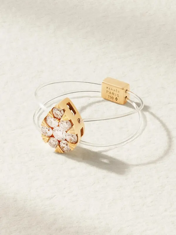 PERSEE Floating Diamond And 18-karat Ring