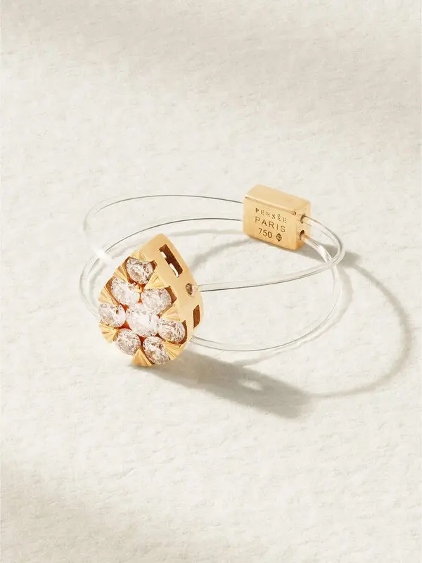 PERSEE Floating Diamond And 18-karat Ring