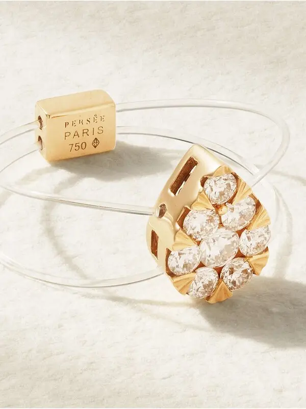 PERSEE Floating Diamond And 18-karat Ring