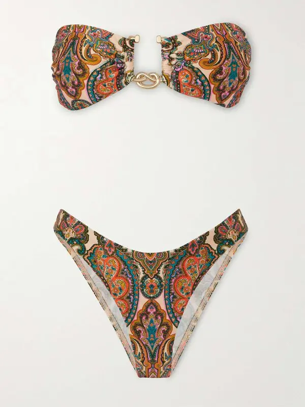 Zimmermann Ottie Embellished Bikini