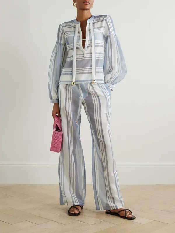 ADMONA Nur Striped Gauze Pants