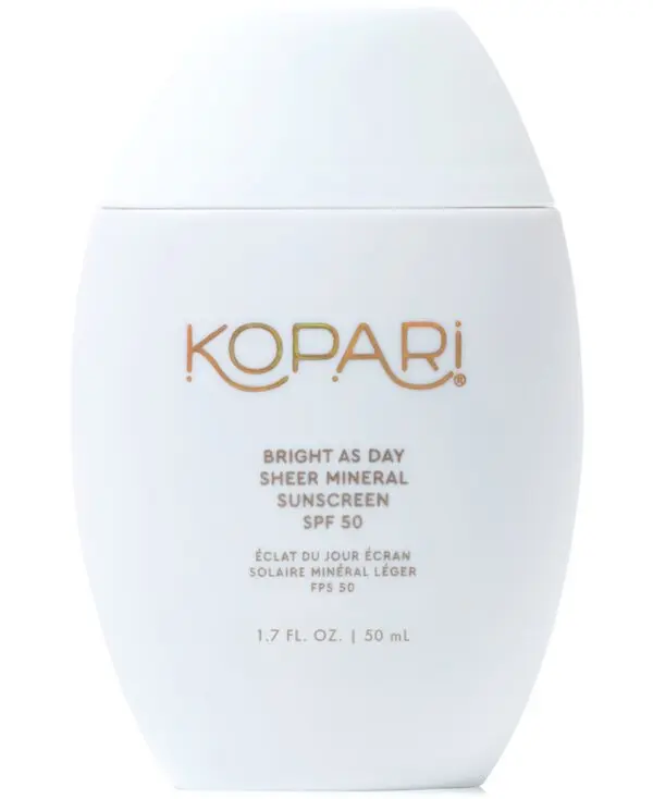 KOPARI BEAUTY Bright As Day Sheer Mineral Sunscreen Spf 50 - No Color