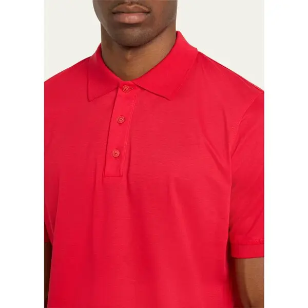 Kiton Cotton Pique Polo Shirt