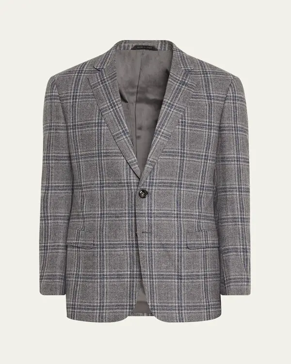 Giorgio Armani Soft Plaid Sport Coat