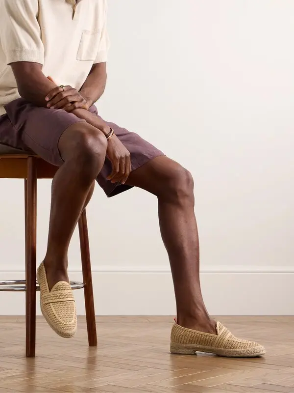 CastaÑer Michael Raffia Espadrilles
