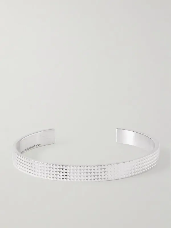 Le Gramme Le 23g Pyramid Cuff - Silver