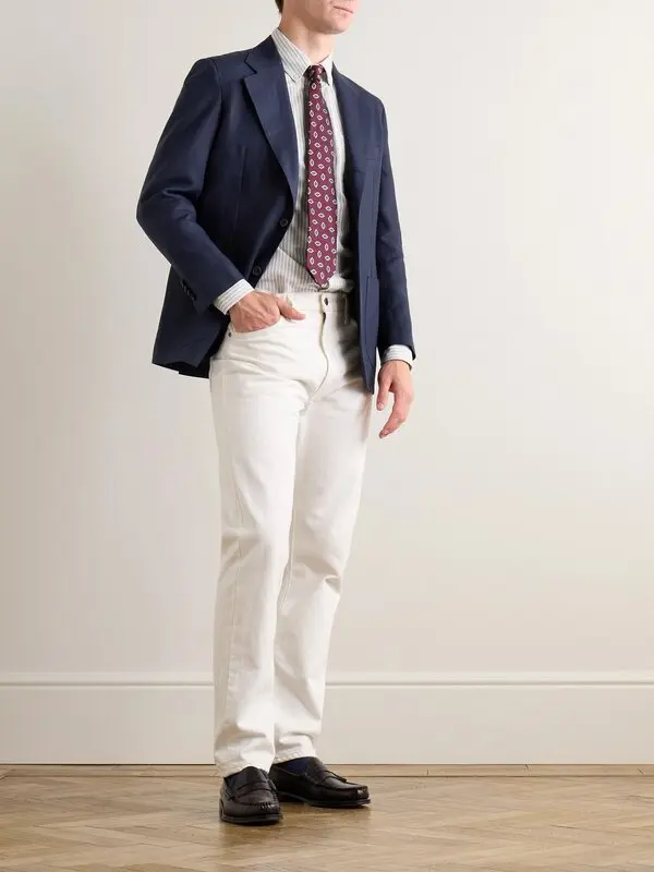 DRAKE'S Linen Blazer