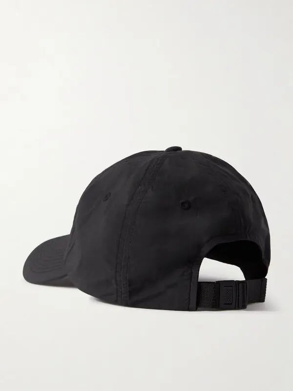 Frescobol Carioca Logo-appliquéd Baseball Cap - Black