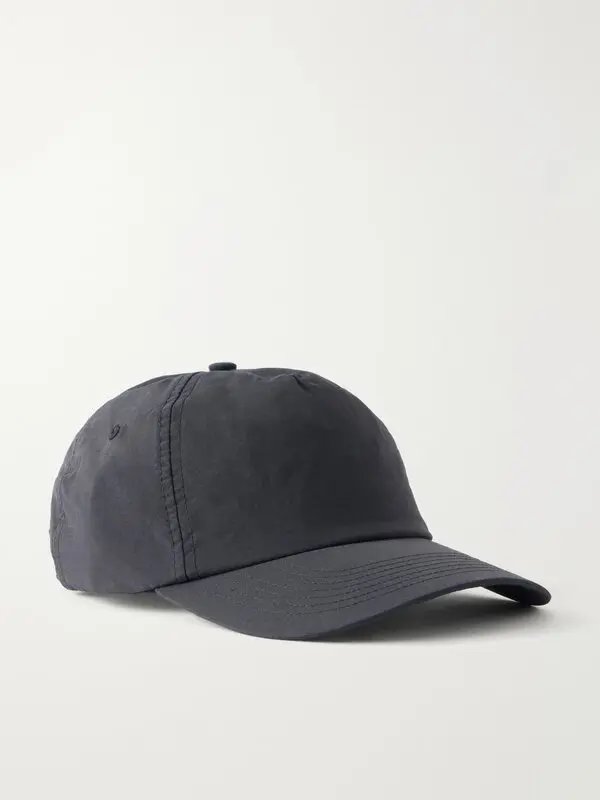 Frescobol Carioca Logo-appliquéd Baseball Cap - Black