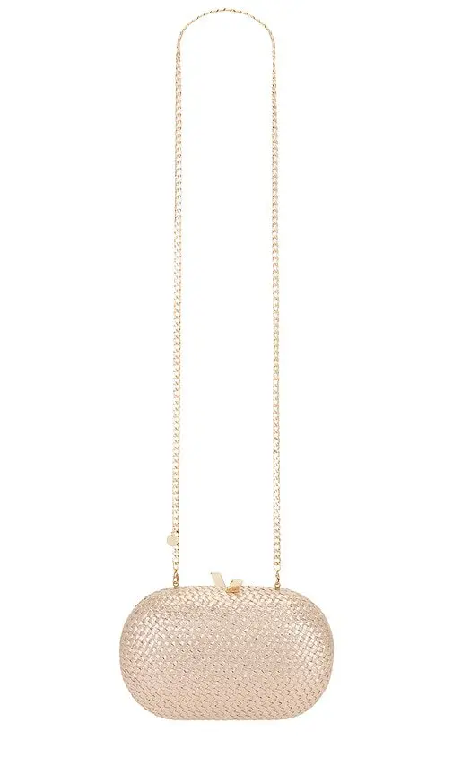 OLGA BERG Lucia Oval Clutch