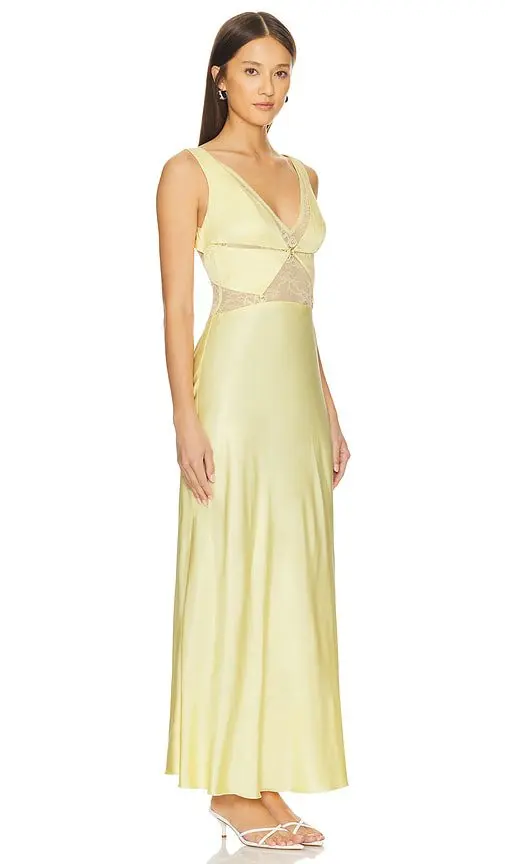 Bec & Bridge Juliette V Neck Maxi Dress In Butter Yellow - 65% Off |  Editorialist