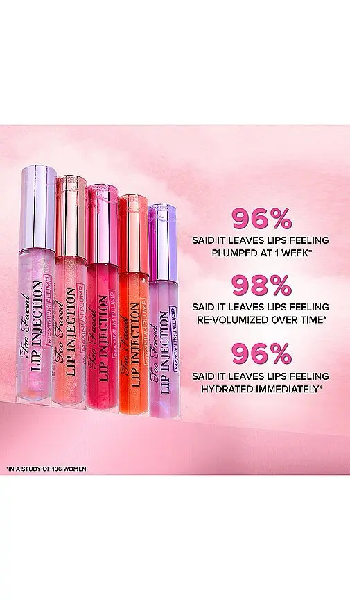 TOO FACED Lip Injection Maximum Plump Extra Strength Lip Plumper - Creamsicle Tickle