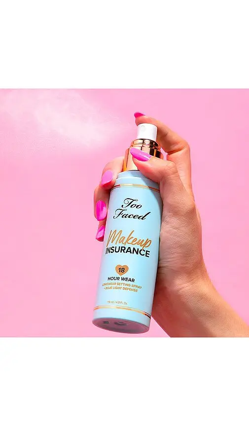 TOO FACED Makeup Insurance Longwear Setting Spray + Blue Light Defnse - N,a