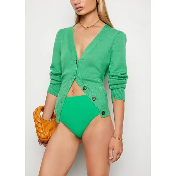 Bondi Born Poppy Bikini Bottom - Lawn