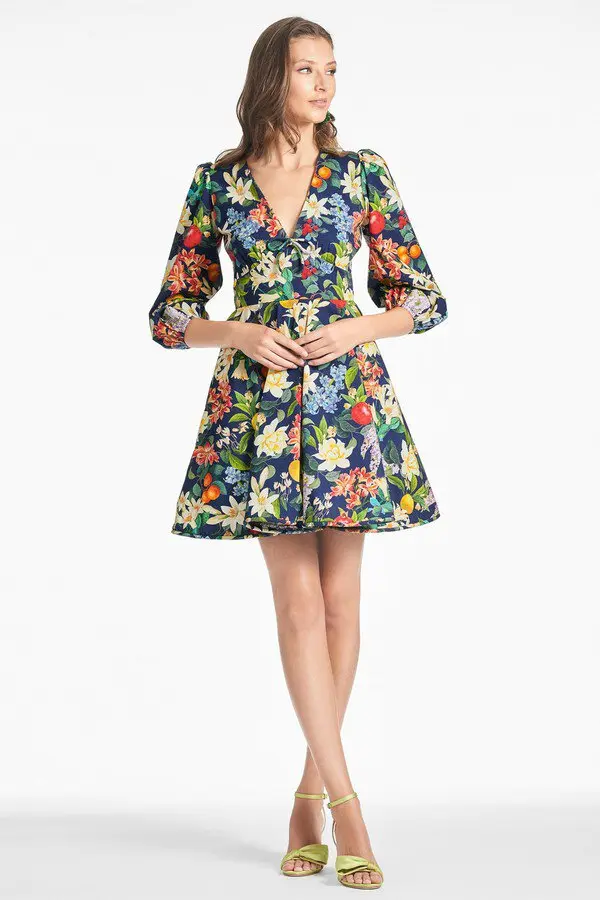 Sachin & Babi Dolce Fit & Flare Mini Dress In Natural - 10% Off |  Editorialist
