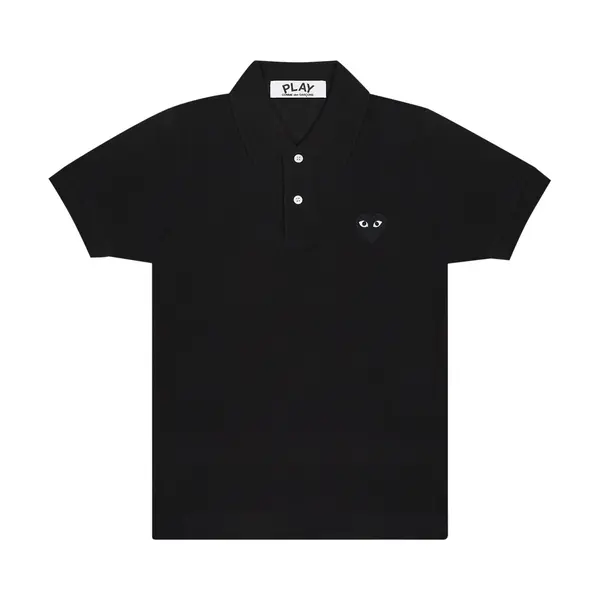 Play Comme Des Garcon Polo - Black