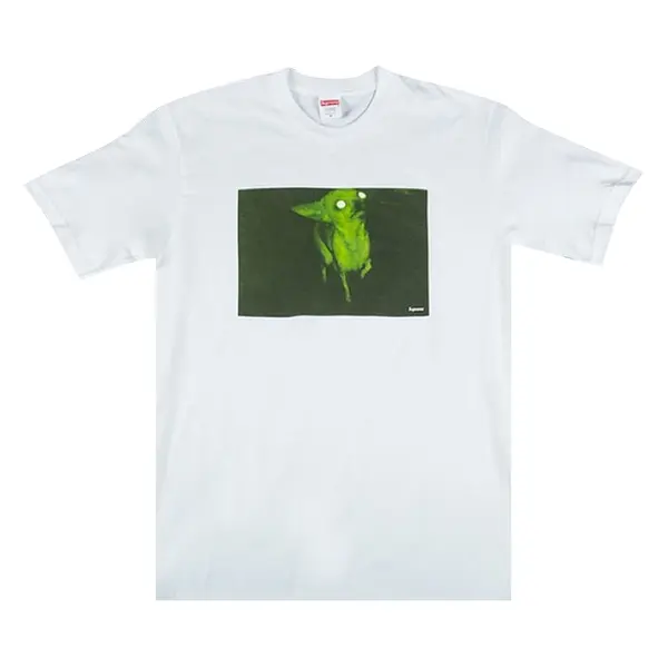 Supreme Chris Cunningham Chihuahua Tee - White