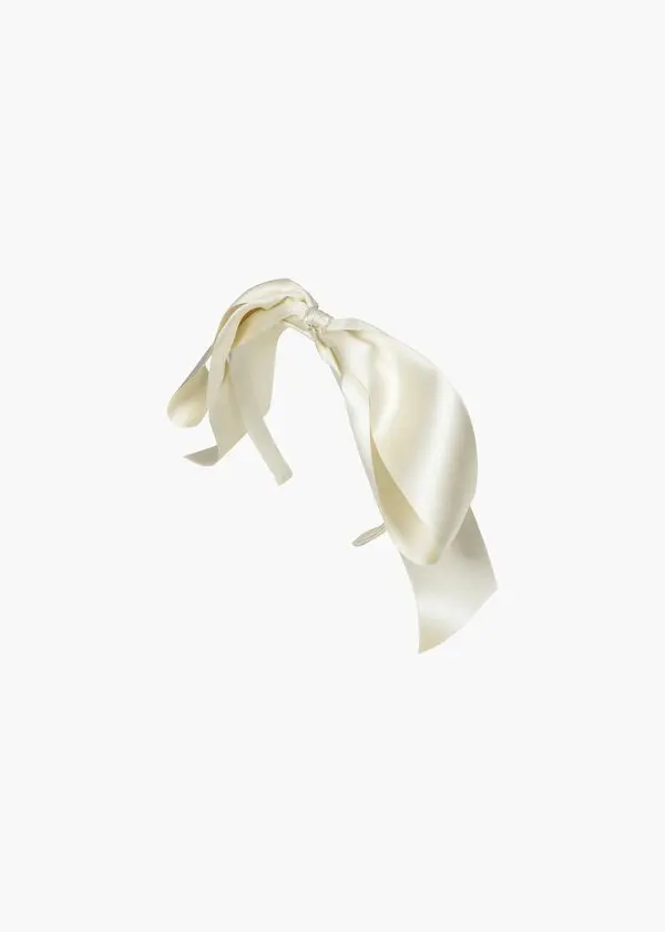 JENNIFER BEHR Darla Headband - Cream