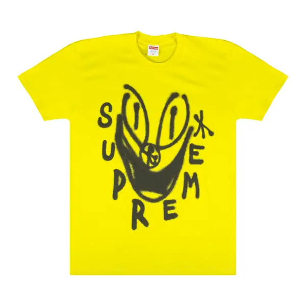 Supreme Smile T-shirt - Yellow