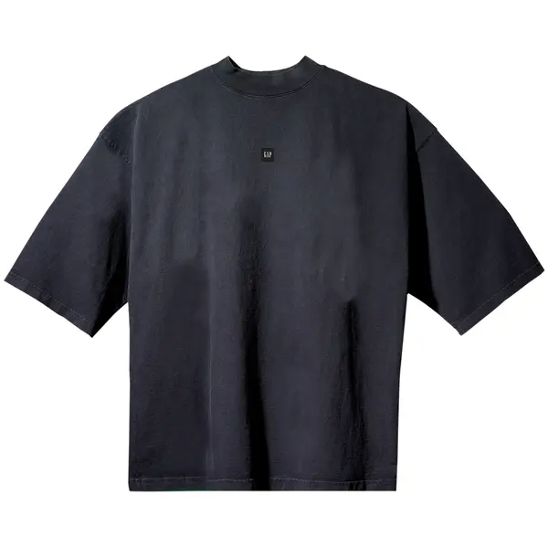 Yeezy Logo 3/4 Sleeve Tee - Black