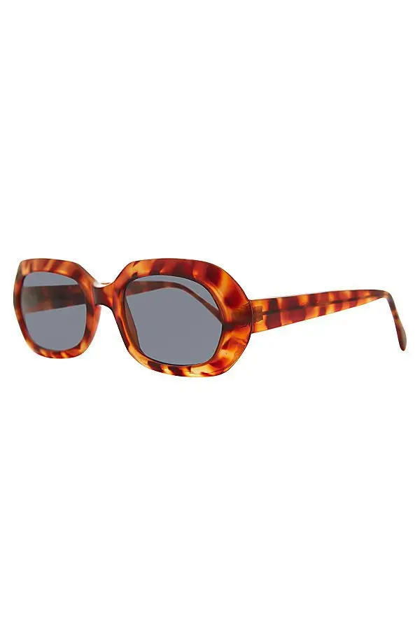 SUNGLASS MUSEUM Vintage Nadine Sunglasses - Brown Tortoiseshell