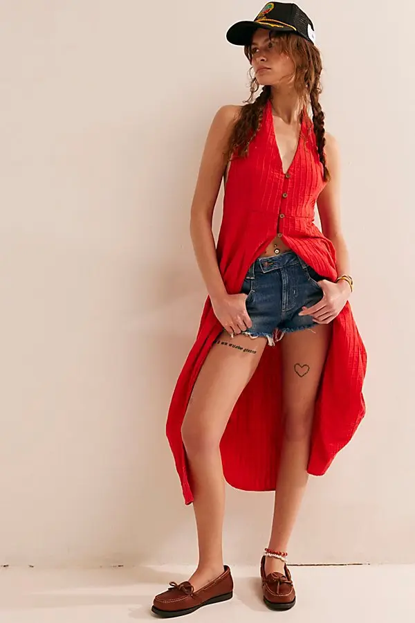 knee length dresses for ladies Suzanne Romantic Floral Lace-Up Midi Dress L