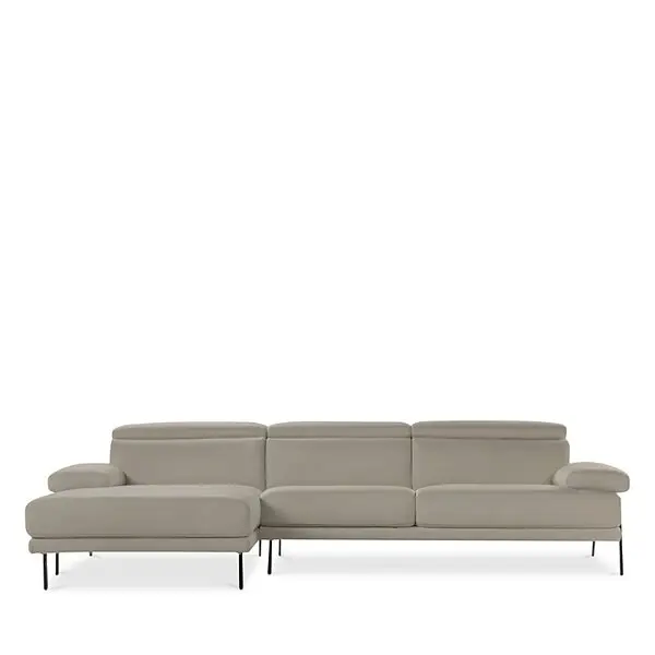 GIUSEPPE NICOLETTI 2 Piece Esposta Sectional - Bull Fango