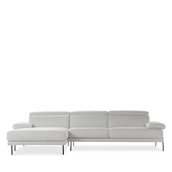 GIUSEPPE NICOLETTI 2 Piece Esposta Sectional - Bull Optic White