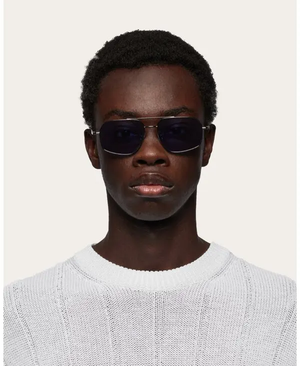 FERRAGAMO Prisma Geometric Sunglasses