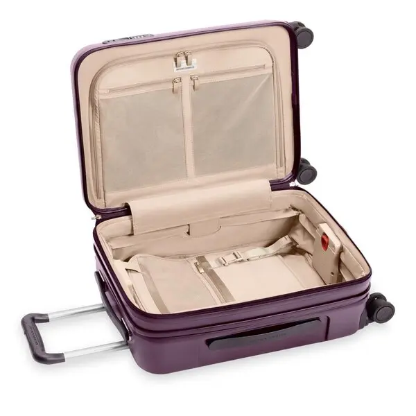 Briggs & Riley Sympatico Global Expandable Spinner Suitcase - Plum