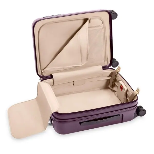 Briggs & Riley Sympatico Global Expandable Spinner Suitcase - Plum
