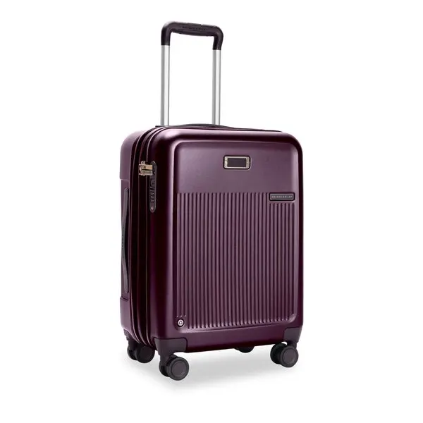 Briggs & Riley Sympatico Global Expandable Spinner Suitcase - Plum