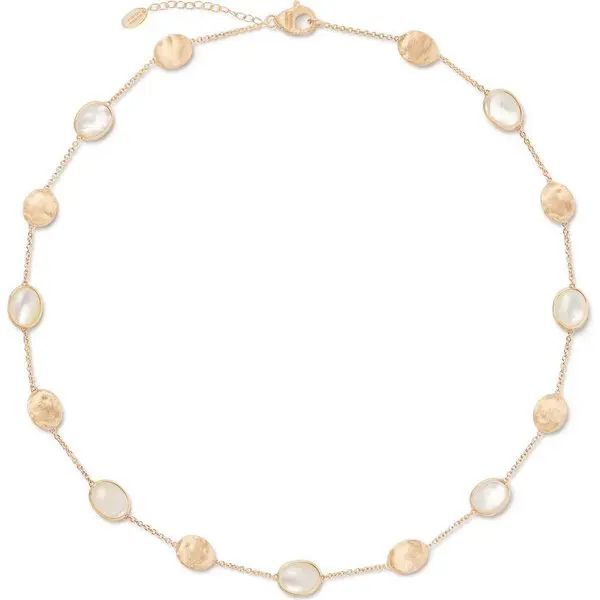 Marco Bicego Siviglia Mother-of-pearl Necklace - Yellow Gold