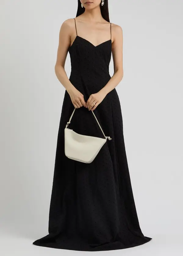 Bernadette Aria Eyelet-embroidered Maxi Dress