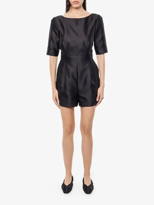 Max Mara Silk And Cotton Jumpsuit