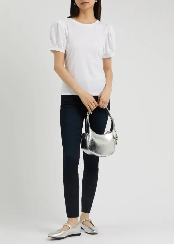 Paige Puff Sleeve Cotton T-shirt