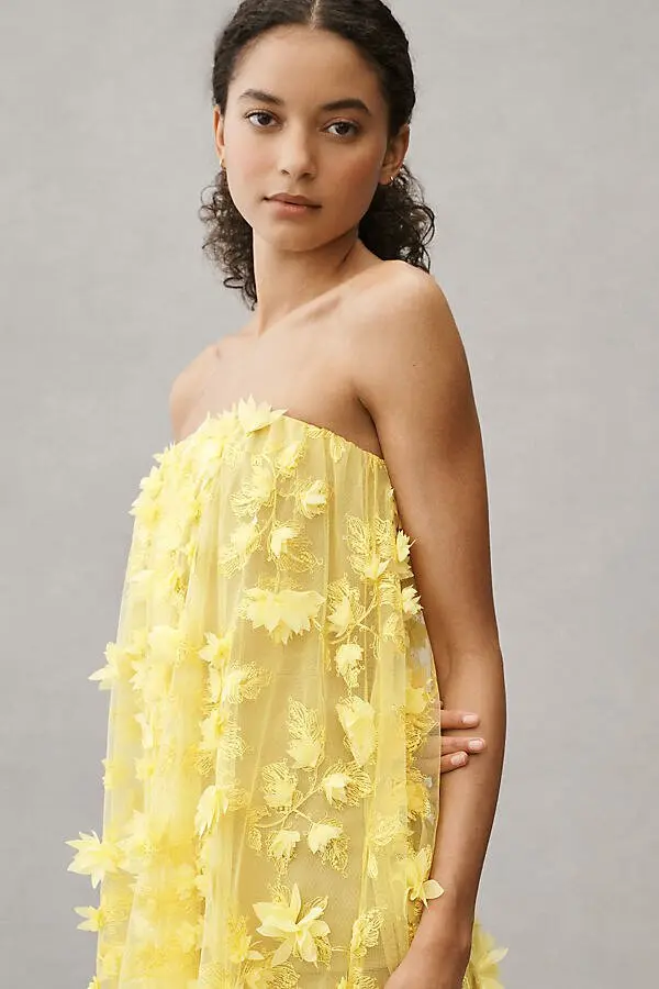 HELSI Athena Strapless Midi Gown