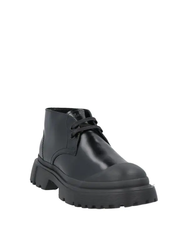 Hogan Leather Ankle Boots