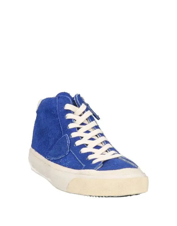 Philippe Model Leather High-top Sneakers - Blue