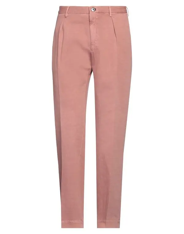 Incotex Pants Size Cotton, Linen, Elastane - Pink