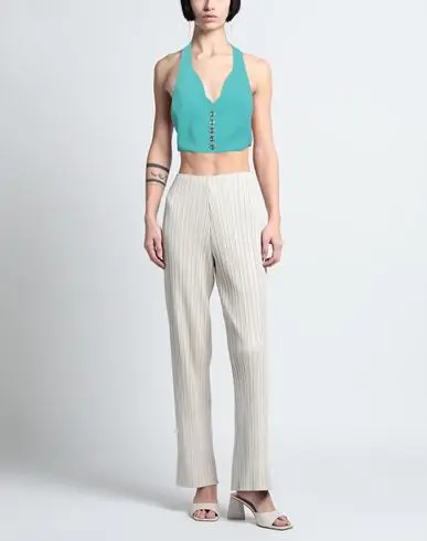 Pinko Crepe Crop Top - Blue