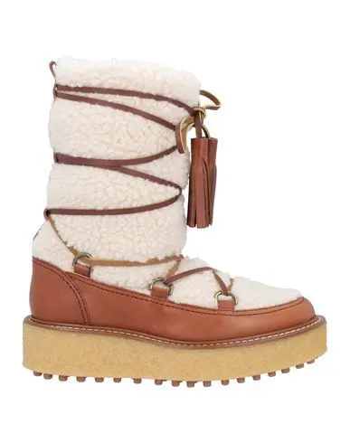 TOD'S Ankle Boots Shearling Leather