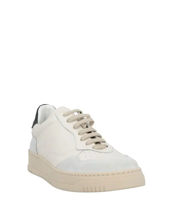 Buscemi Leather Sneakers - Ivory